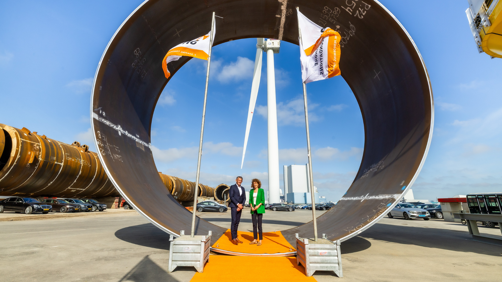 Monopile production plant optimisation | Haskoning