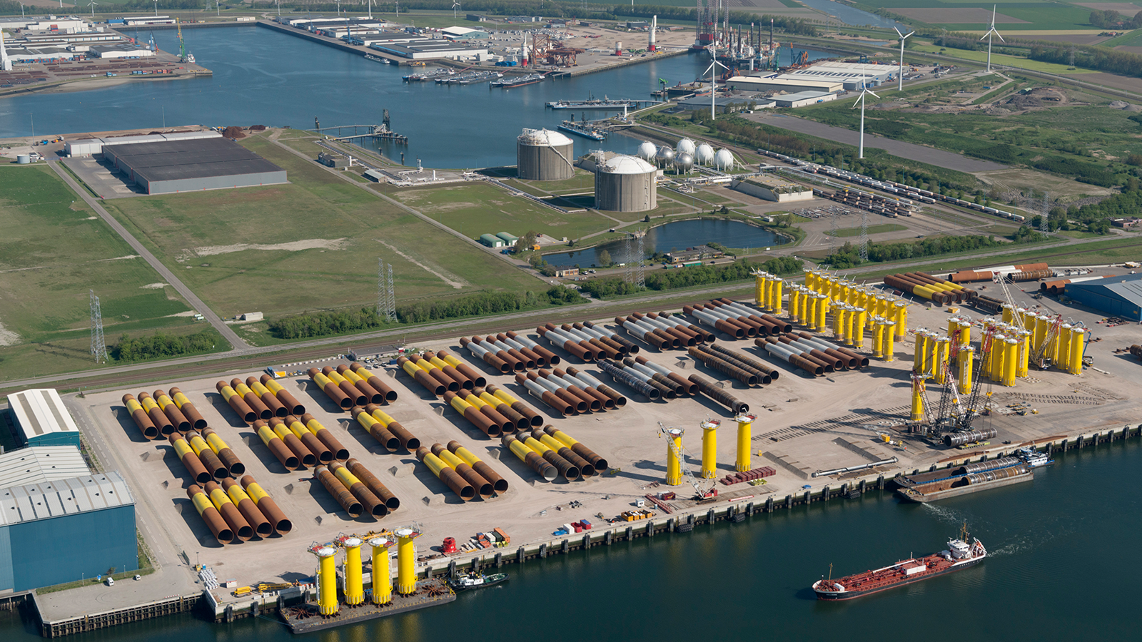 Studying port infrastructure needs for offshore wind energy | Haskoning