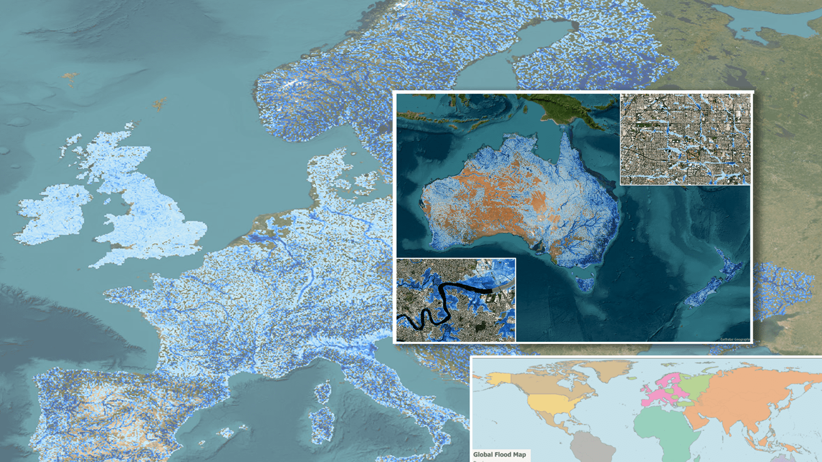 Future Scenario Planning | Global Flood Map Climate | Haskoning