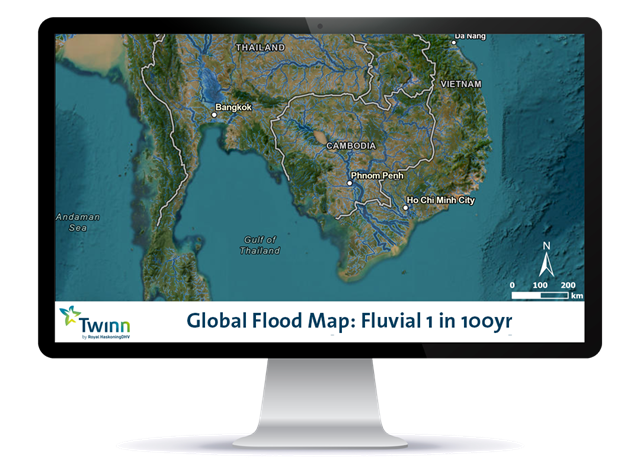 Future Scenario Planning | Global Flood Map Climate | Haskoning