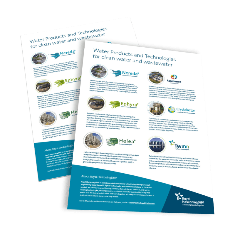 Sustainable water technology solutions | Haskoning